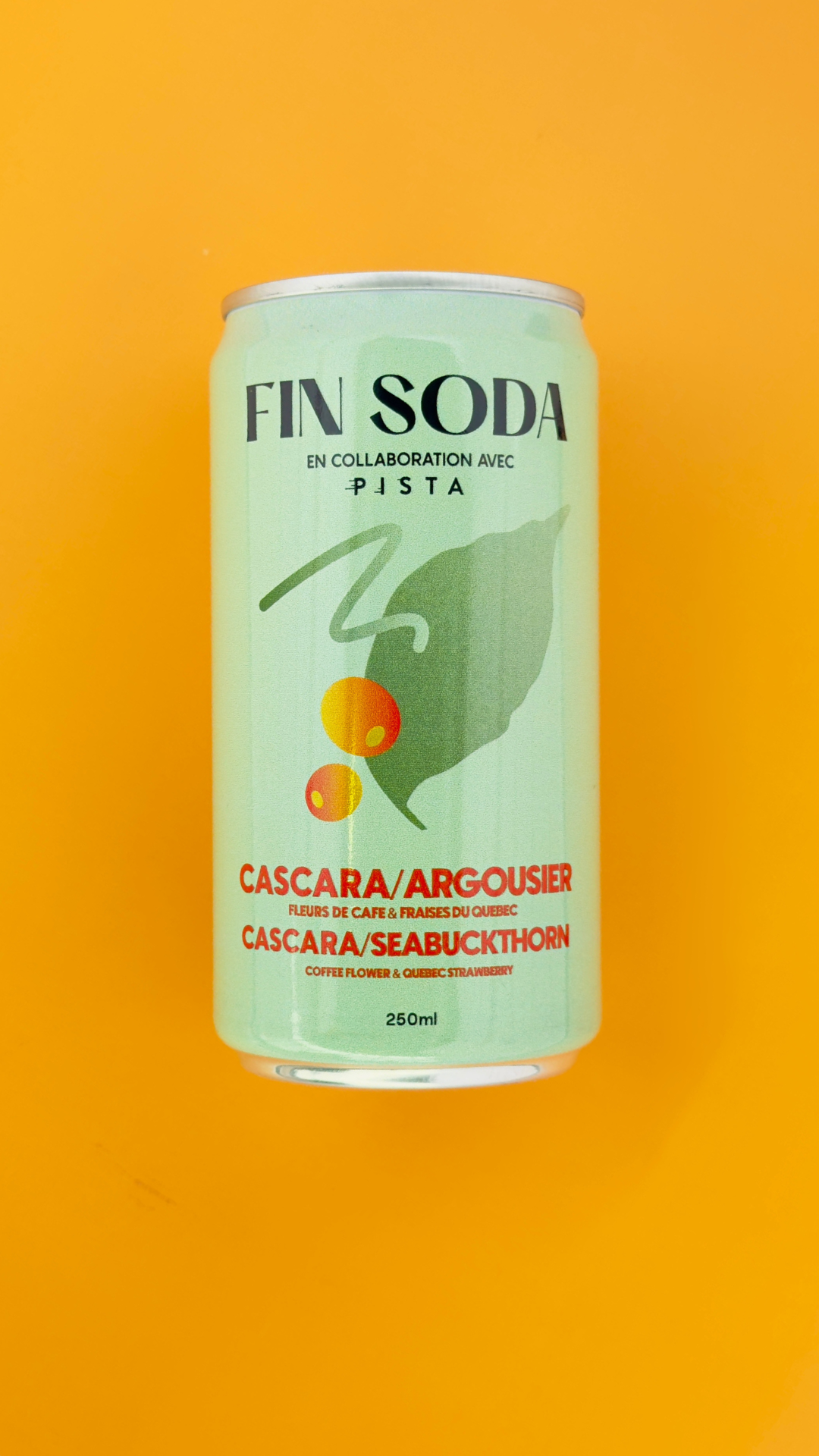 Cascara, Seabuckthorn & Strawberries – Fin Soda